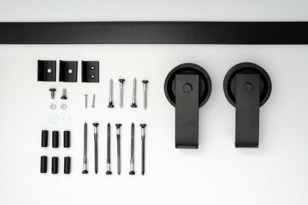 Barn Door Hardware | Double barn door hardware – Dusty's Rustic Rolling ...