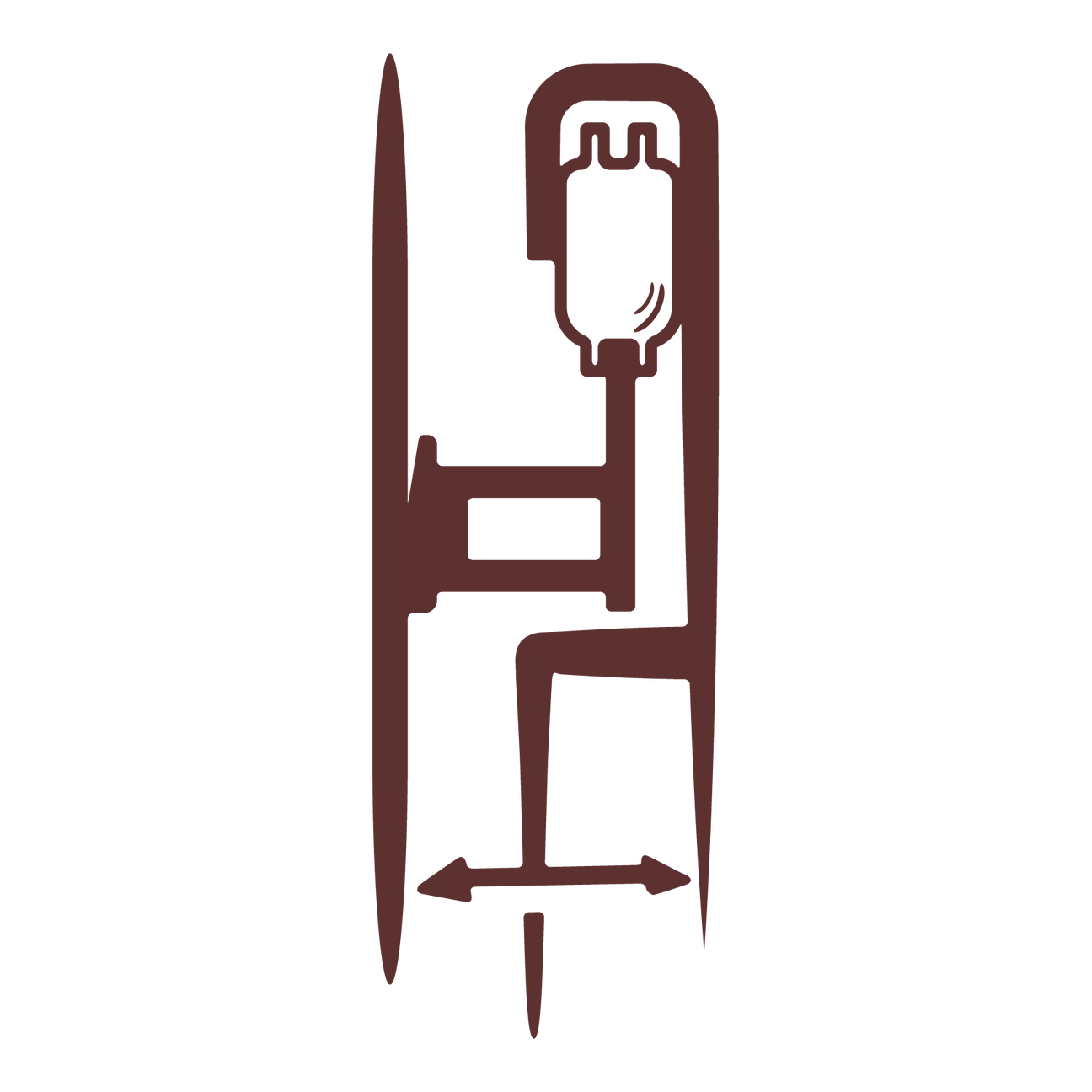 BarnCraft Stainless Steel Slade Barn Door Hardware Kit – Dusty's Rustic ...