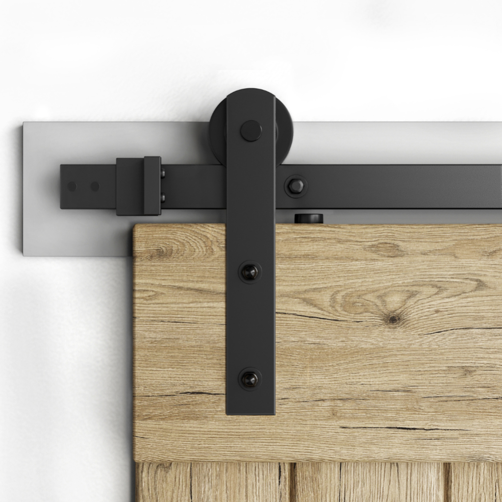 Low Profile Barn Door Hardware How To Build A DIY Barn Door With