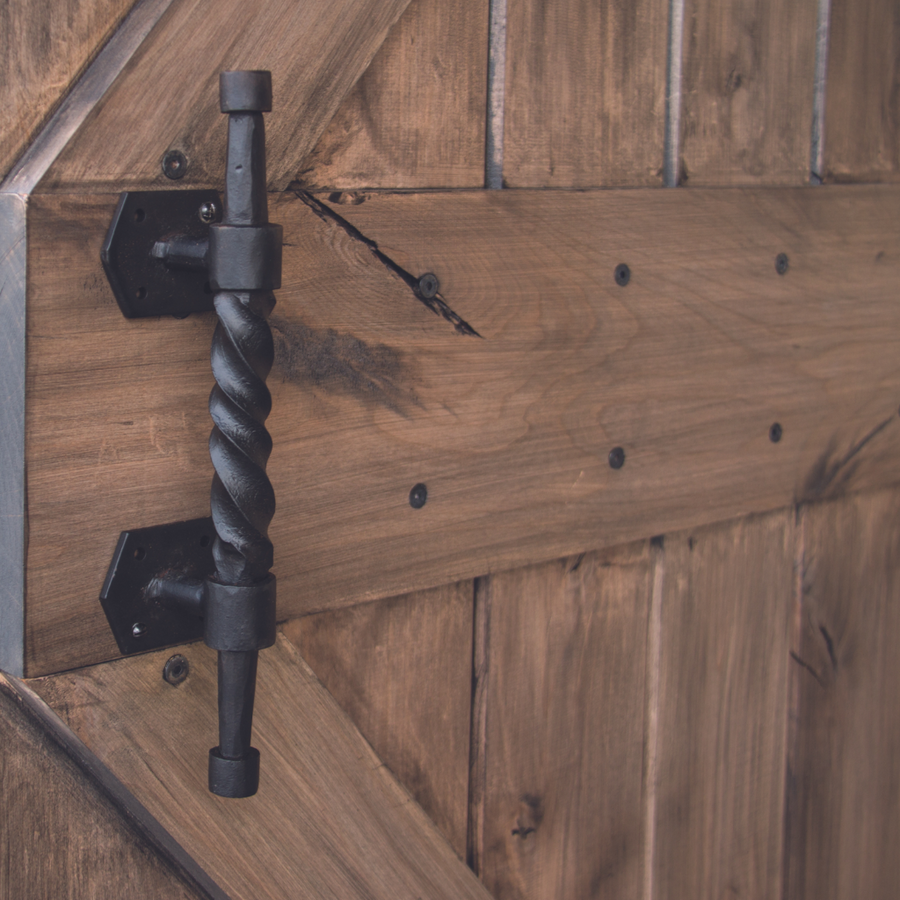 BarnCraft Tucson Wrought Iron Barn Door Pull Handle – Dusty's Rustic ...