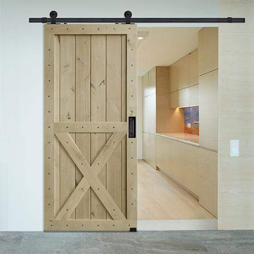 BarnCraft X Two Panel Barn Door - Either Rustic Or Modern Look – Dusty ...